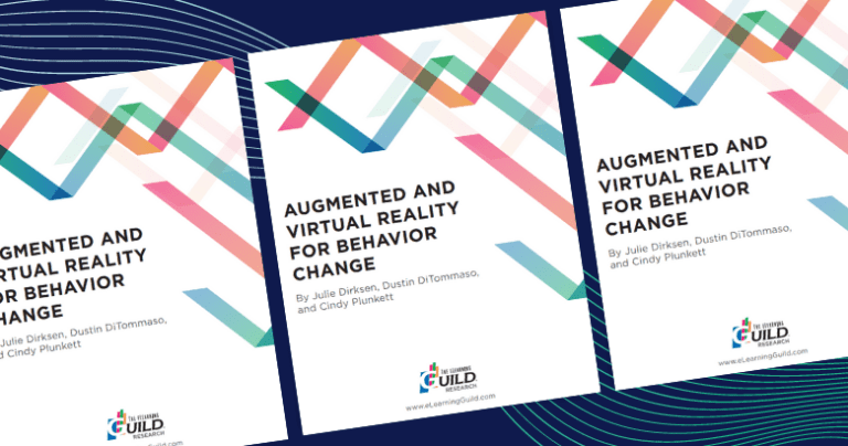 Augmented and Virtual Reality for Behavior Change - Learning Guild